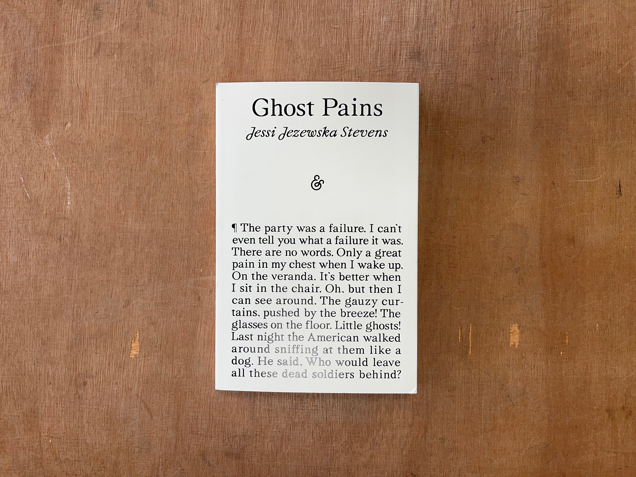 GHOST PAINS by Jessi Jezewska Stevens – Good Press — good books & more