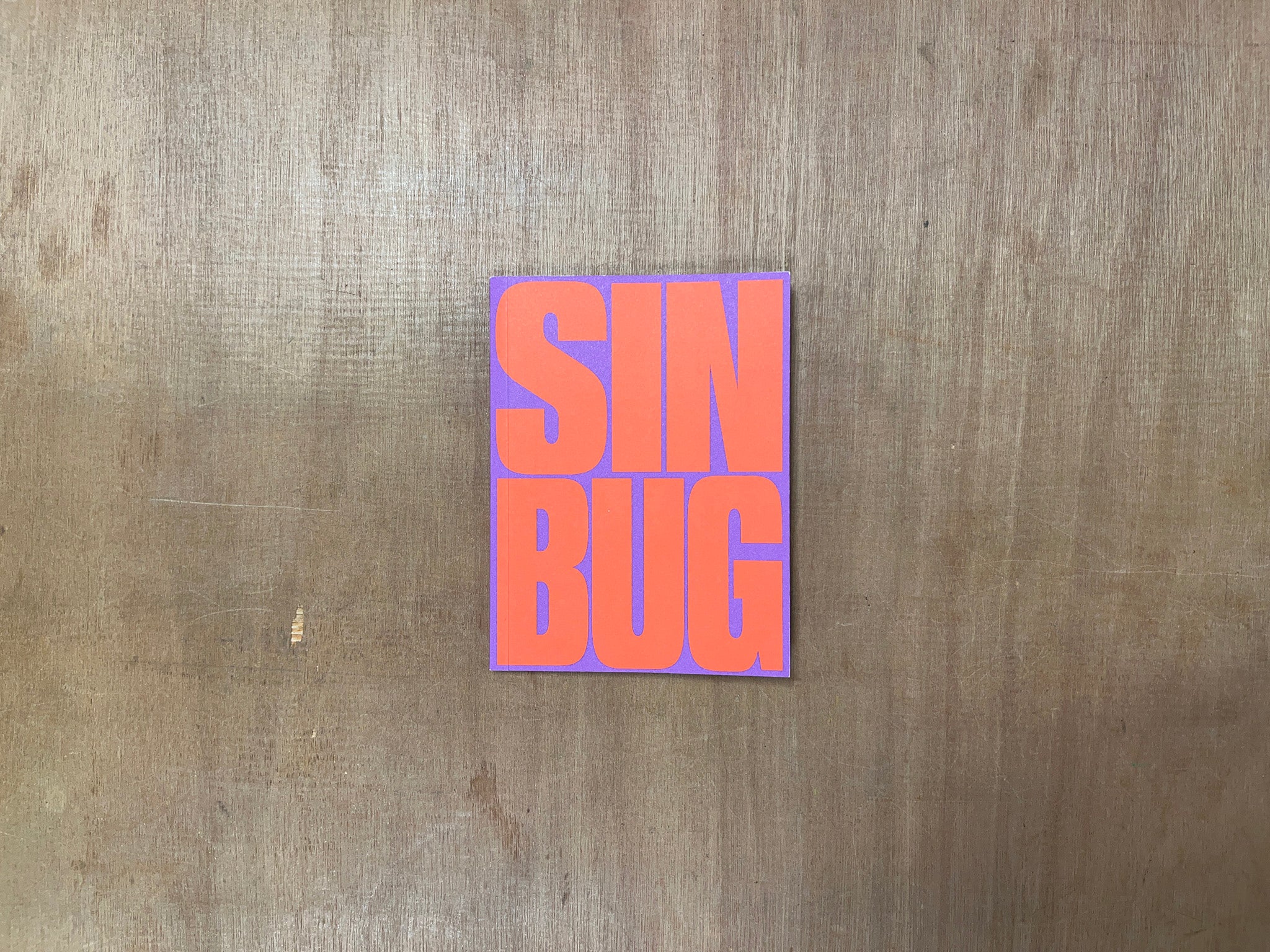SIN BUG by CAConrad – Good Press — good books & more