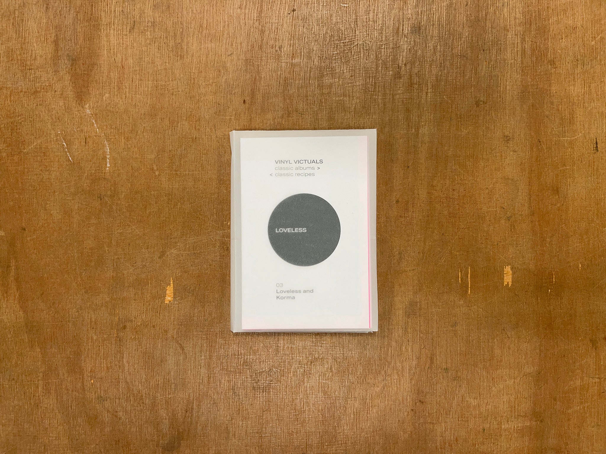 VINYL VICTUALS ISSUES 03 & 04: LOVELESS AND KORMA, BRYTER LAYTER AND B ...