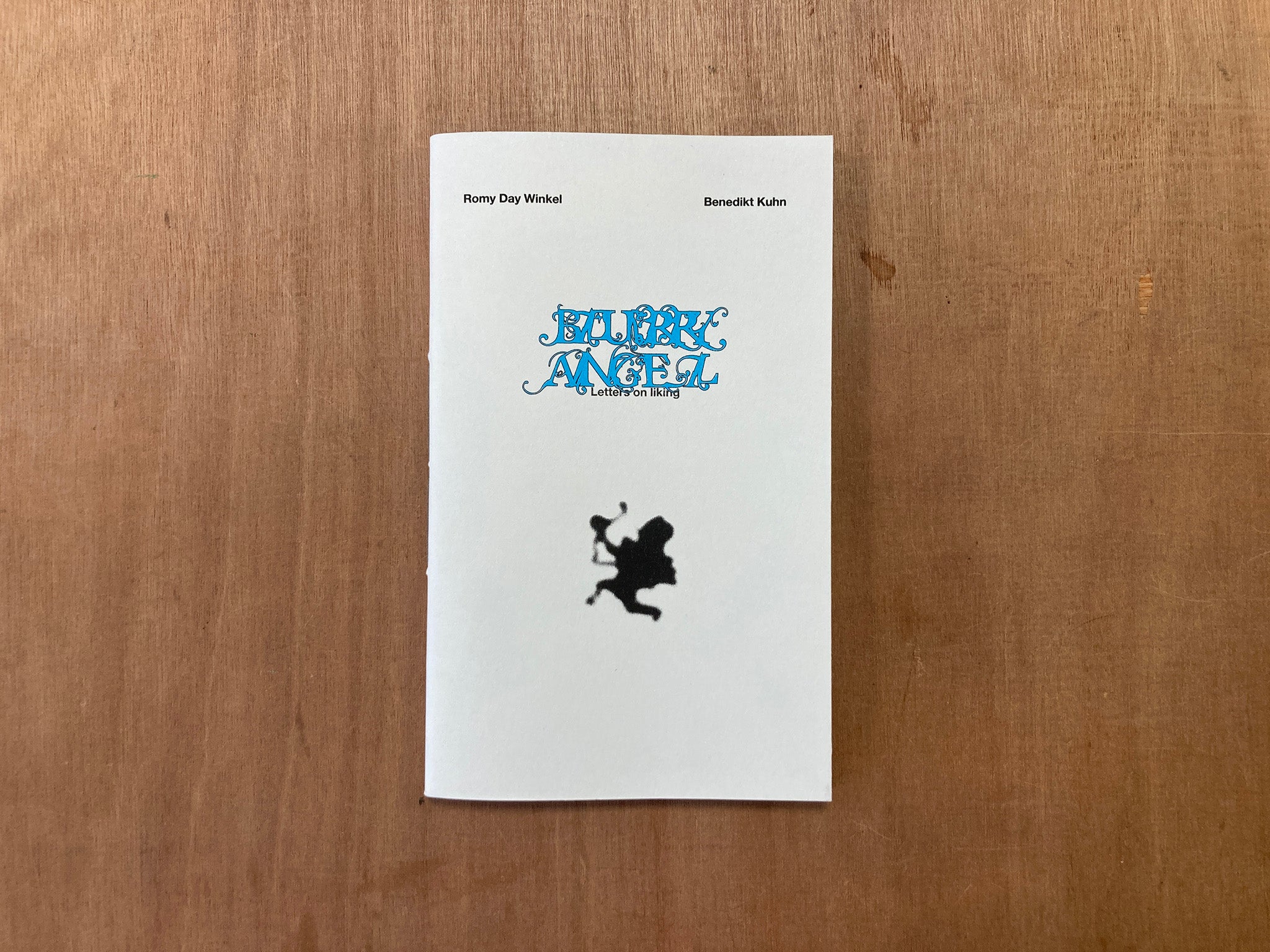 BLURRY ANGEL: LETTERS ON LIKING by Romy Day Winkel and Benedikt Kuhn ...