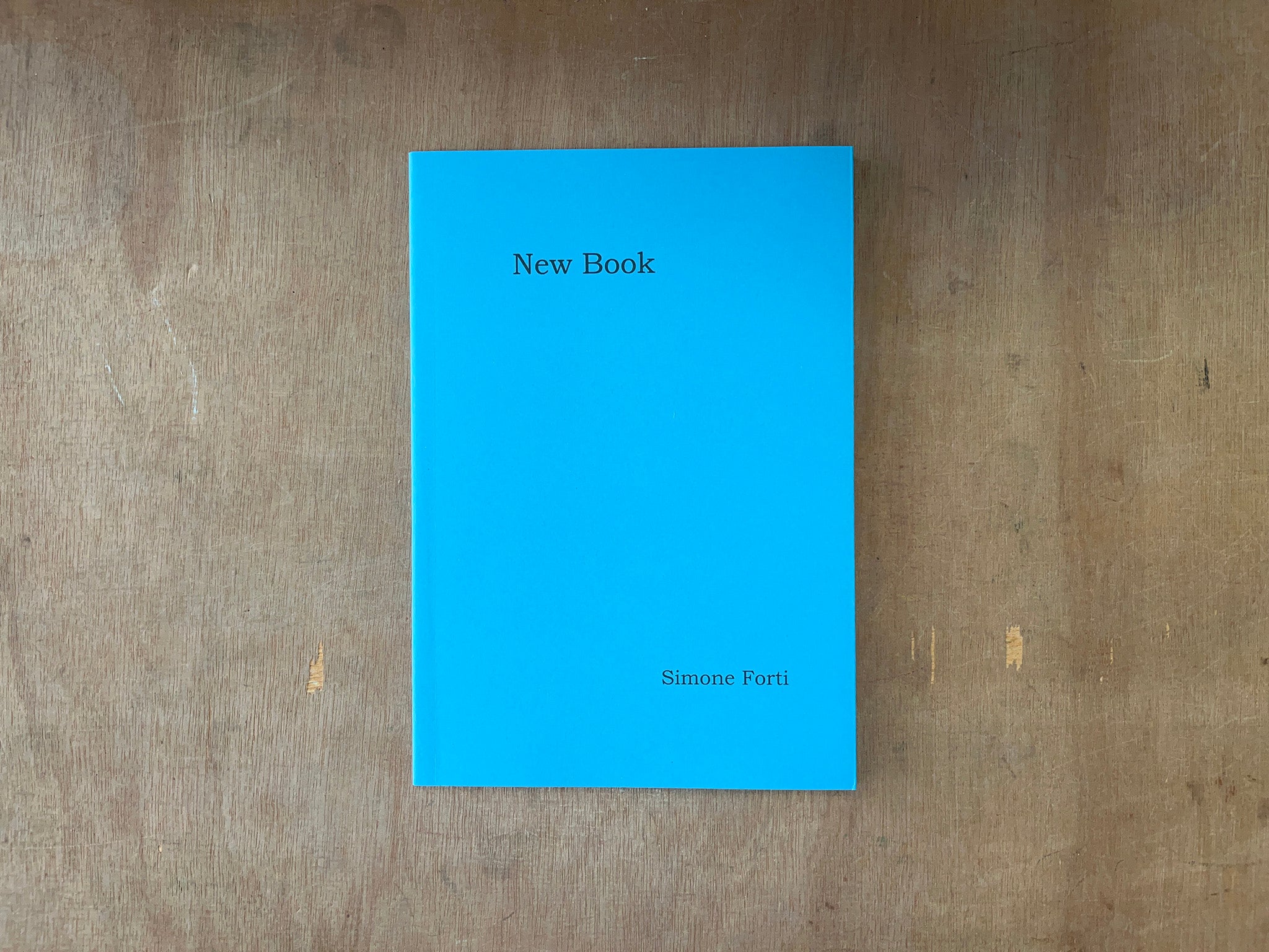 NEW BOOK by Simone Forti – Good Press — good books & more