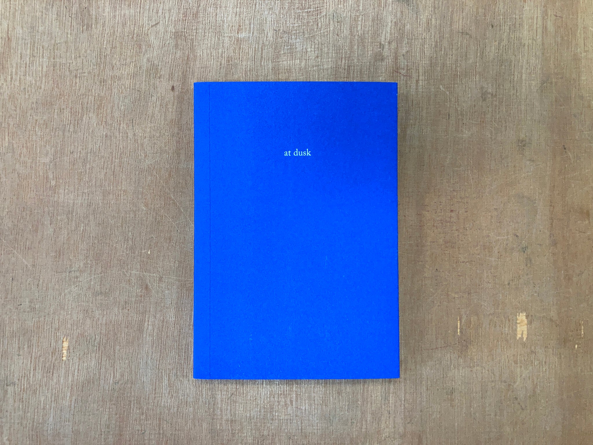 AT DUSK by Thomas A Clark – Good Press — good books & more