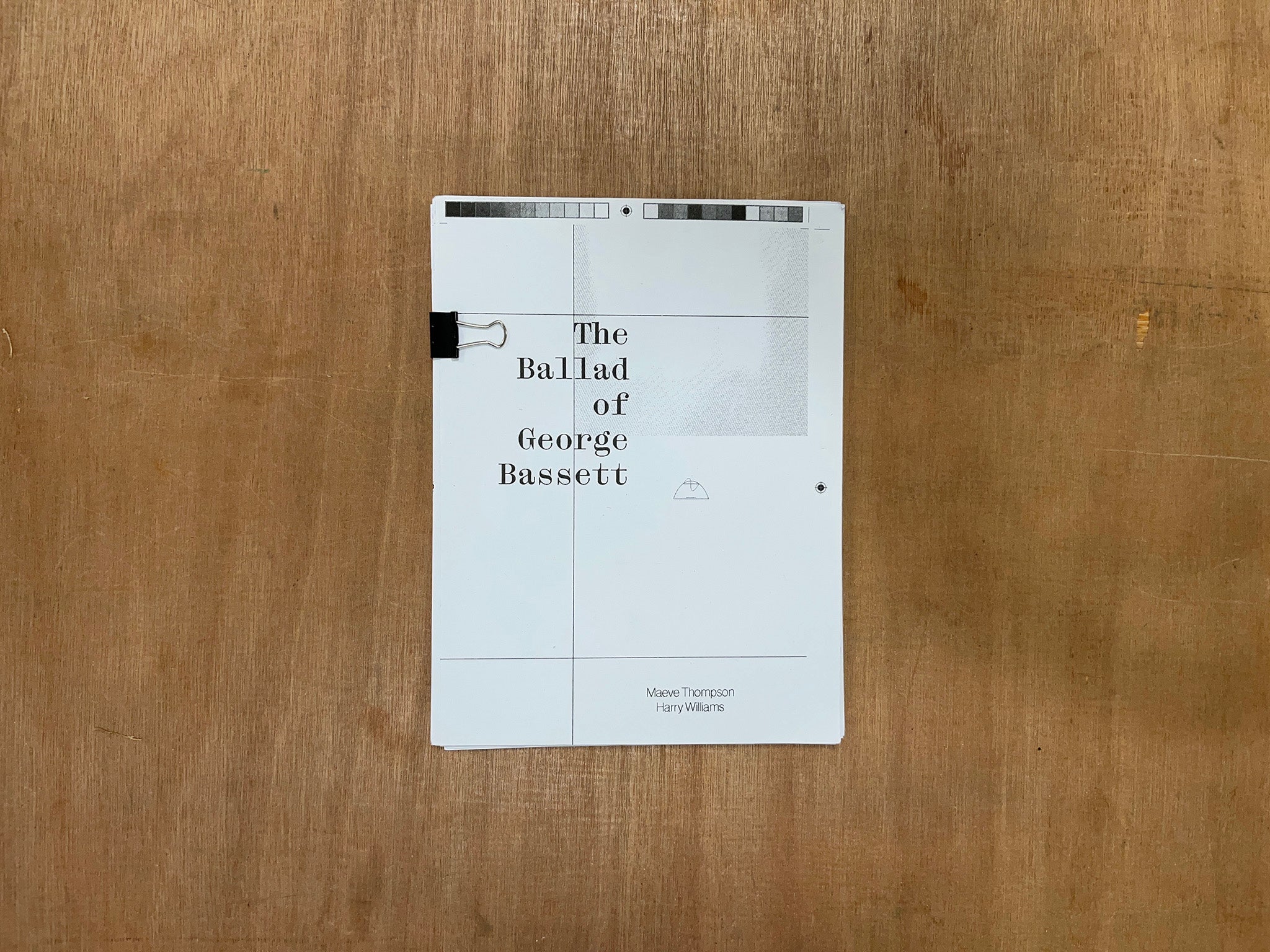 THE BALLAD OF GEORGE BASSETT by Maeve Thompson & Harry Williams – Good ...