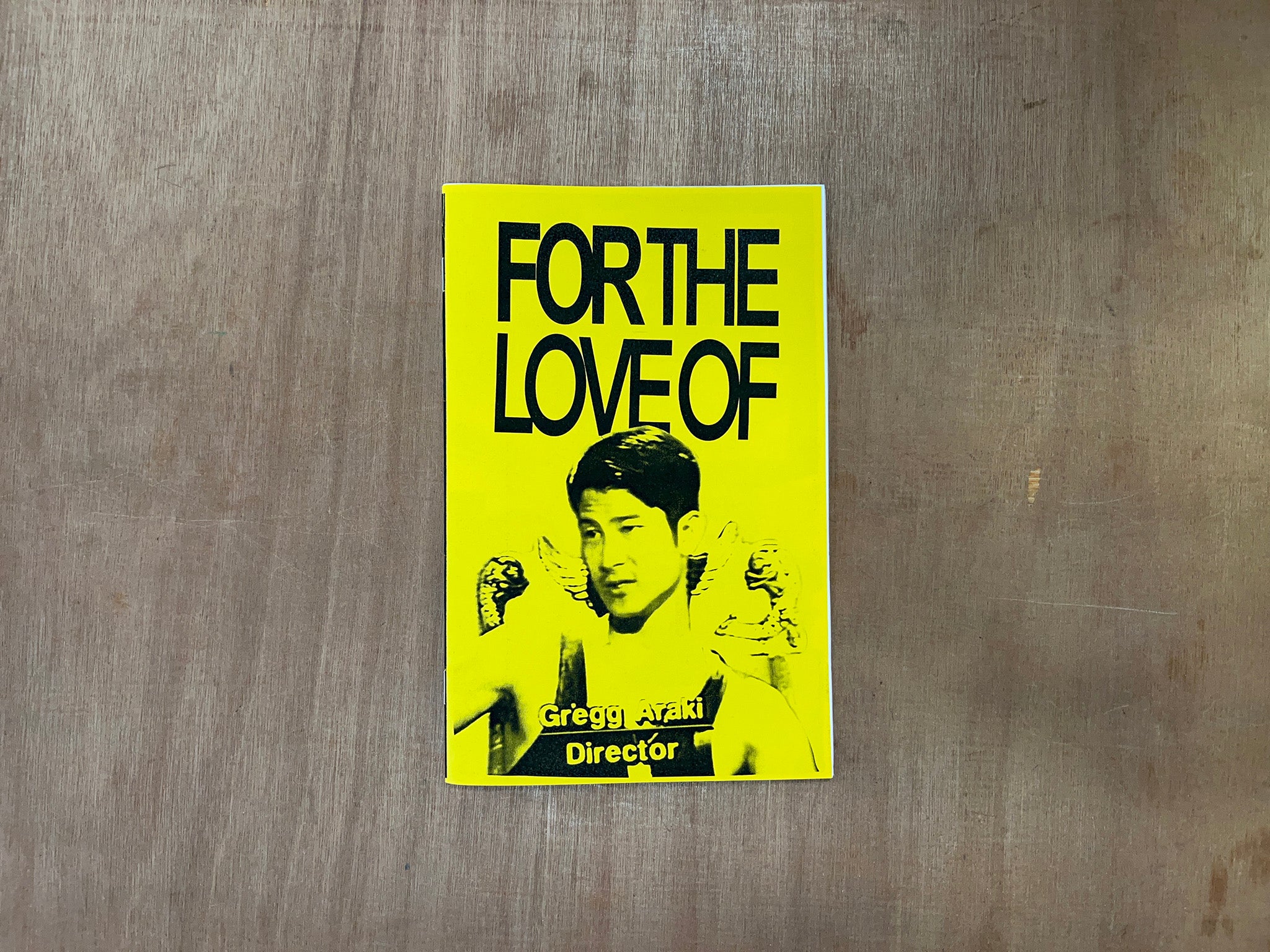 FOR THE LOVE OF GREGG ARAKI – Good Press — good books & more