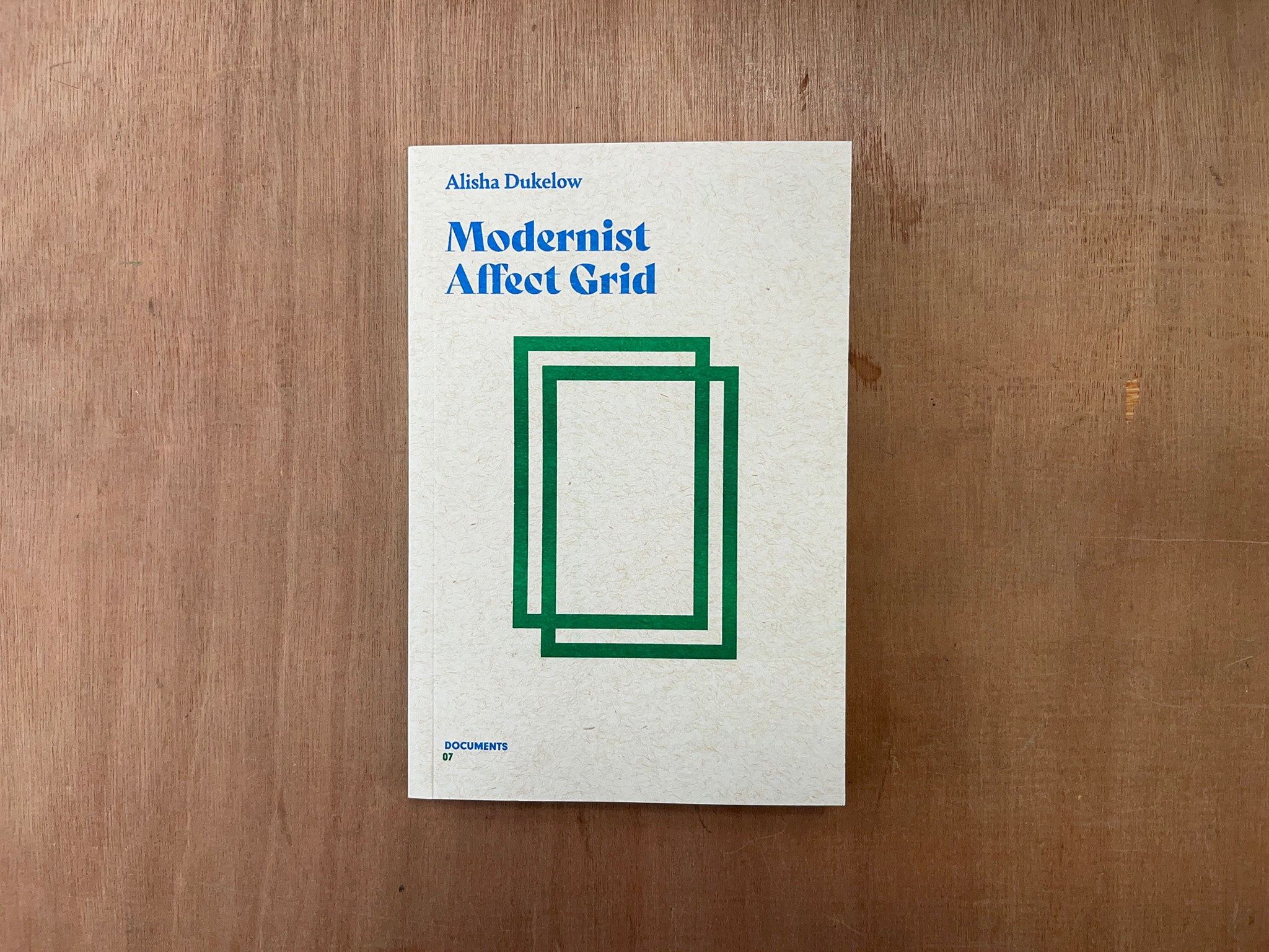 MODERNIST AFFECT GRID by Alisha Dukelow – Good Press — good books & more