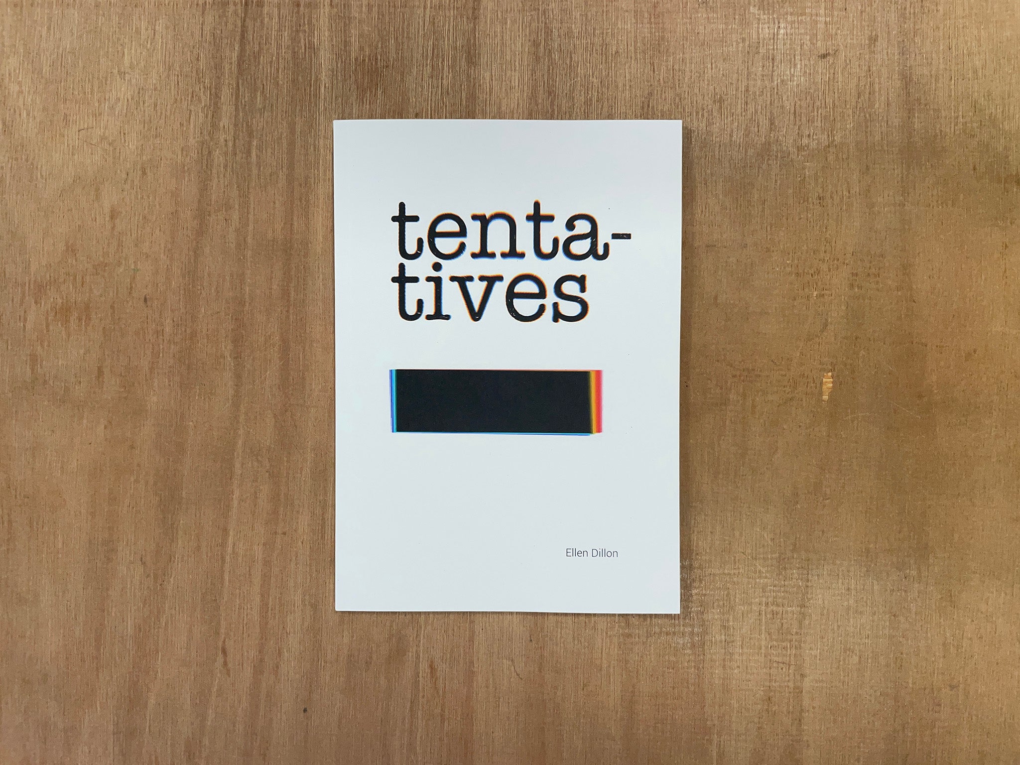 TENTATIVES by Ellen Dillon – Good Press — good books & more