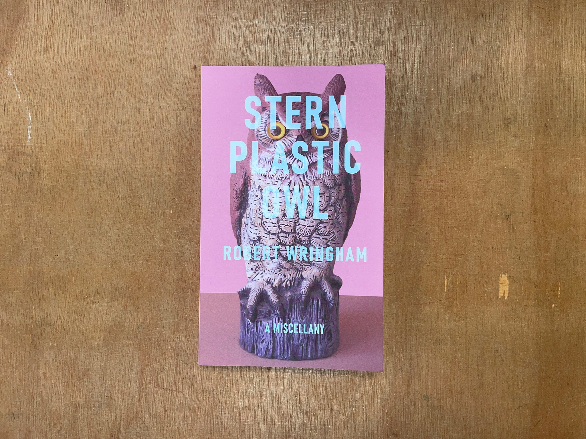 STERN PLASTIC OWL by Robert Wringham – Good Press — good books & more