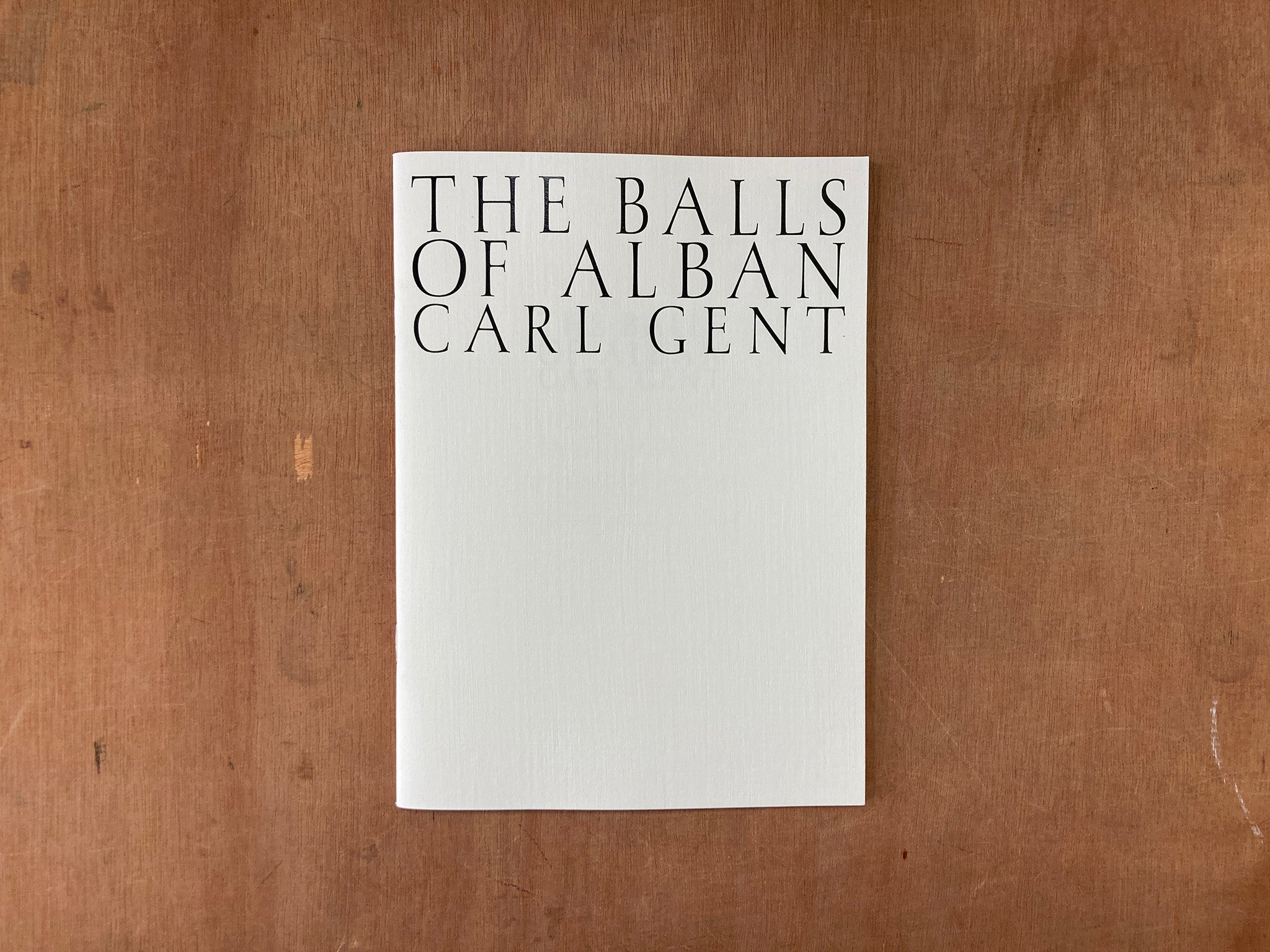 THE BALLS OF ALBAN by Carl Gent – Good Press — good books & more