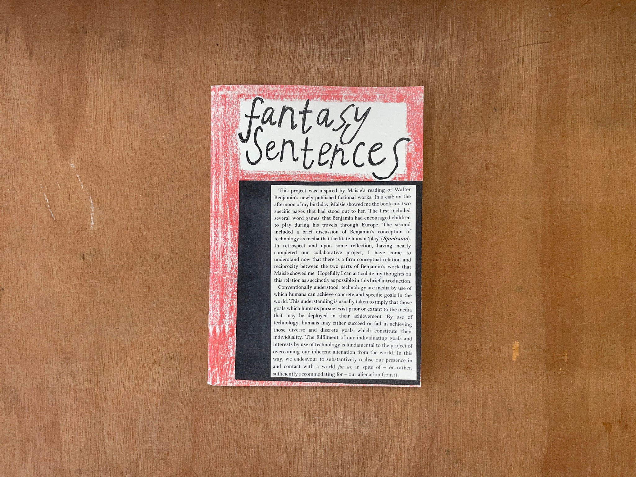 FANTASY SENTENCES by Maisie Wills and Samuel Rafanell-Williams – Good ...